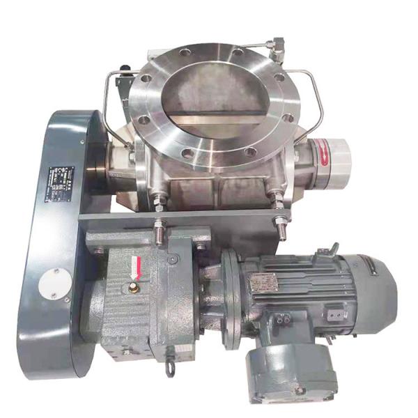 Quality Pneumatic Rotary Airlocks Valve Vane Feeder For Spring Return Actuator for sale