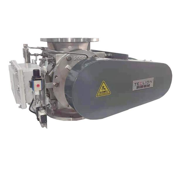 Quality Customized Electric Butterfly Rotary Feeder Valve Airlock Actuator For Dust for sale
