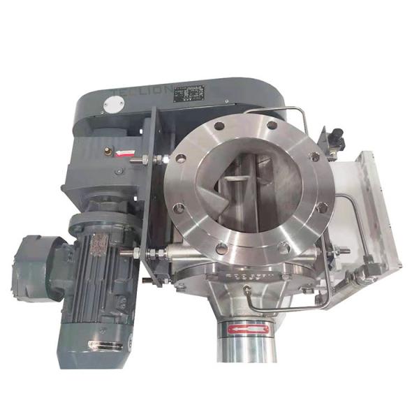 Quality Customized Electric Butterfly Rotary Feeder Valve Airlock Actuator For Dust for sale