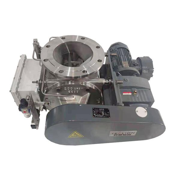 Quality Customized Electric Butterfly Rotary Feeder Valve Airlock Actuator For Dust for sale