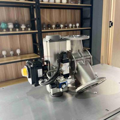 China Powder Pneumatic Conveying Diverter Valves Casting Stainless Steel for sale