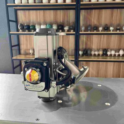 China Plunger Type Three Way Pneumatic Diverter Valve For Powder Particle Conveying for sale