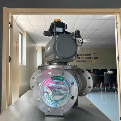 中国 粉末や粒子を運ぶための304ss球型単管変導弁 販売のため