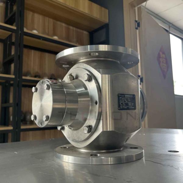 Quality Hygiene High Temperature Rotary Valve Industrial Airlock For Powder Metering for sale