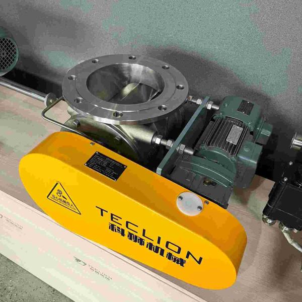 Quality PN10 ANSI 150lbs Stainless Steel Rotary Feeder Air Lock With Flange Drillings for sale