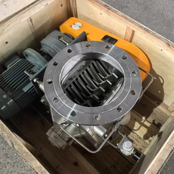 Quality PN10 Stainless Steel Carbon Steel Block Powder Lump Breaker Valve Industrial for sale