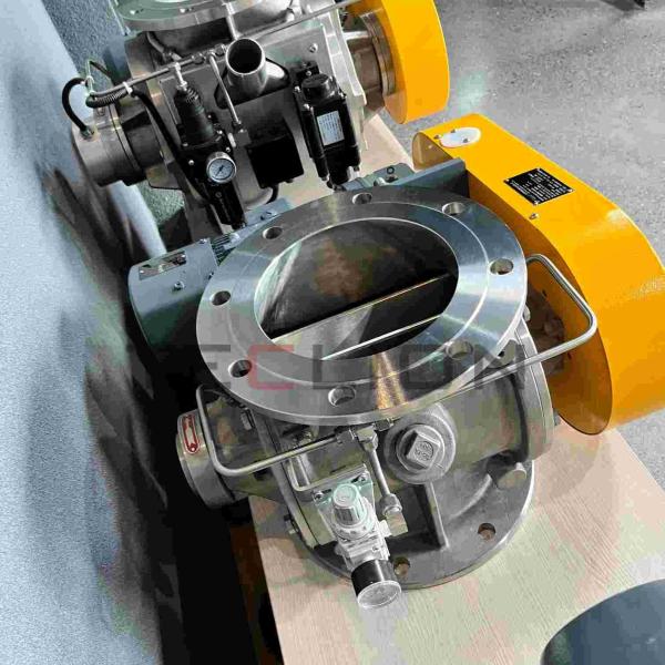 Quality Performance optimization of corrosion-resistant rotary air valve lock feeder, a key equipment for powder conveying system in cement industry for sale