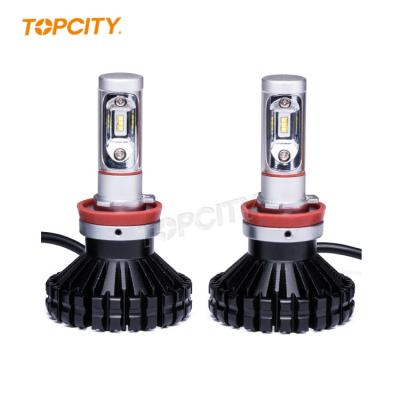 China 6000LM 60W IP65 G10-X023 H8/H9/H11 3color DIY auto headlights good quality 60W led headlight bulbs for sale