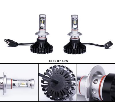 China 3 Color DIY 60W IP65 6000LM G10-X021 H7 advanced 60W headlights LED headlamp for sale