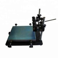 China Manual Solder Paste Printer , Red Glue SMT Screen Printing Machine for sale