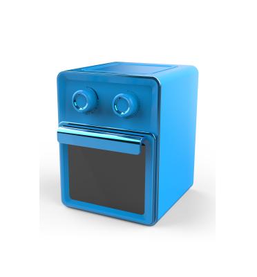 Cina Forno nero della friggitrice dell'aria calda 11L, forno della friggitrice dell'aria di Digital con il grande schermo attivabile al tatto LCD di Digital in vendita