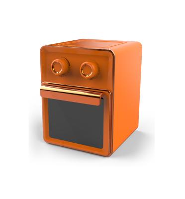 Cina Forno nero della friggitrice dell'aria calda 11L, forno della friggitrice dell'aria di Digital con il grande schermo attivabile al tatto LCD di Digital in vendita