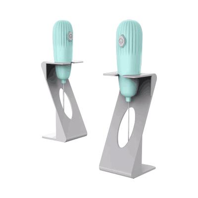 Cina Buttone Tipo elettrico Mixer di caffè Latte spuma Cappuccino maker con scaffale di plastica in vendita