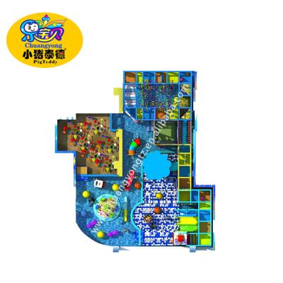Cina Campi giochi dell'interno morbidi dell'attrezzatura del campo da giuoco di Coloful per i giochi del supermercato in vendita