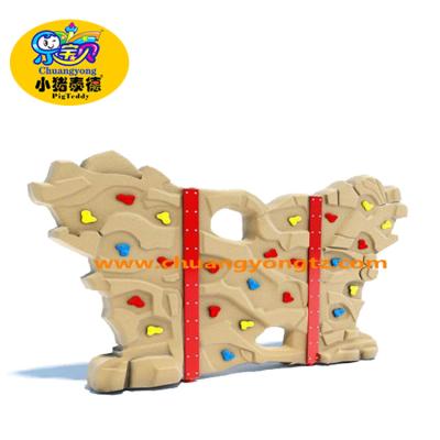 China Kids Outdoor Rock Climbing Wall , Amusement Park Rock Wall Climbing For Kids for sale