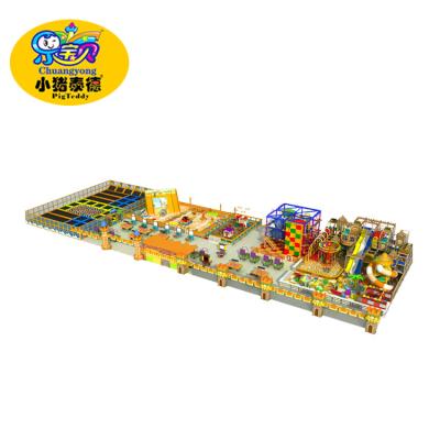 China Amusement Parks Indoor Obstacle Course Equipment New Style Adventure for sale