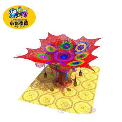 China Rope Netting Indoor Obstacle Course Equipment For Playground Playing Games for sale