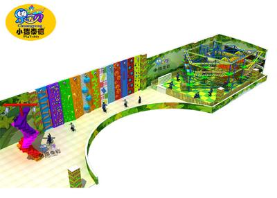 China Kindergarten Indoor Rock Climbing Wall For Kids High Capacity Eco - Friendly for sale