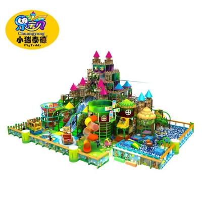 Cina Grande attrezzatura dell'interno del gioco del castello del campo da giuoco impertinente dei bambini 12 mesi di garanzia in vendita