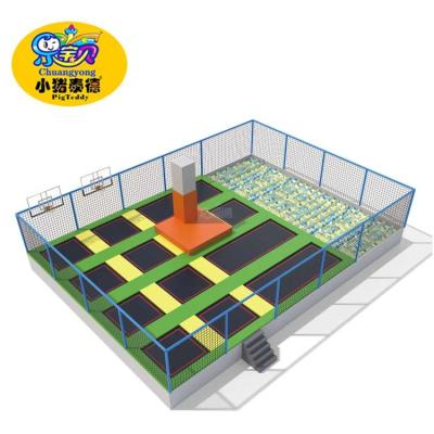 Cina Grande attrezzatura dell'interno molle del campo da giuoco, bambini professionali del trampolino che scaricano i giocattoli del parco a tema in vendita