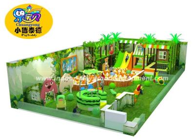 Cina Centro del gioco dei bambini dentro il materiale amichevole eco- dei giocattoli dell'attrezzatura dell'interno molle del campo da giuoco in vendita