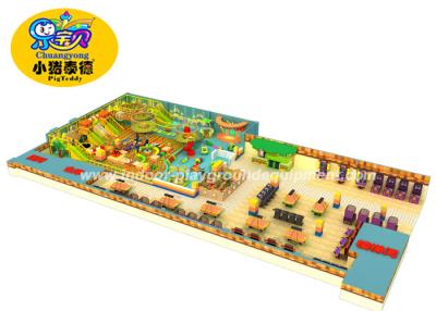 中国 耐久の環境友好的な子供の遊園地のための柔らかい遊び場のゲーム装置 販売のため