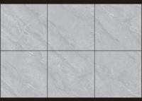 China White Marble Look Ceramic Floor Tile Timeless Design Rectangle Shape for sale