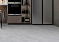 China White Marble Look Ceramic Floor Tile Timeless Design Rectangle Shape for sale