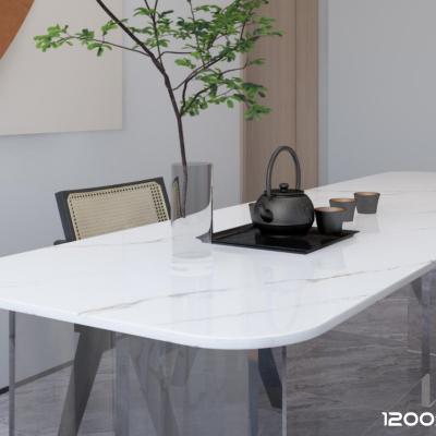 China 1200*2700mm azulejos de porcelana para interiores para fácil manutenção dentro da cafeteria à venda