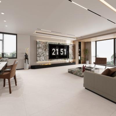 China Matt Finish en Interieur Porseleinen Wandplaat met Absorptie Rate 0,1% Te koop