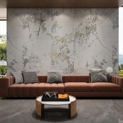 China 9mm Thickness 800x2600mm White Marble Design Indoor Porcelain Tiles for Elegant Floors for sale