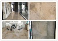 China Durable Cement Look Porcelain Tile Glazed Concave Convex Pattern Surface for sale