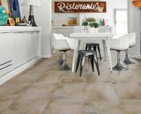 China Durable Cement Look Porcelain Tile Glazed Concave Convex Pattern Surface for sale
