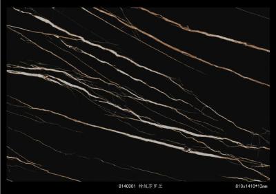 Китай 32,4" x 56,4" крытый фарфор кроют плитки черепицей мрамора фарфора черноты большого формата продается