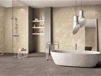 China 60*60cm Anti-Slip Stone Look Porcelain Tile Low Water Absorption Ceram Yellow Barthroom Wall Tile for sale