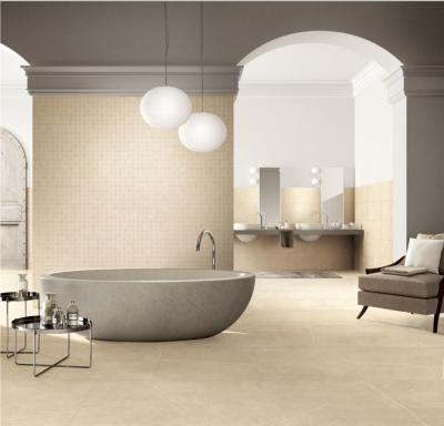China China Matte Finish Modern Porcelain Tile For House 600*600mm Cream Color Floor Tile Decoration for sale