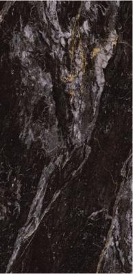 China Telha de assoalho durável da grande cor luxuosa interna nova do preto da telha da parede da casa da telha da porcelana do tamanho para a sala de visitas à venda