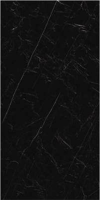 China Best Sale  Marble Look Porcelain Tile Black Bathroom And KitchenPorcelain Polished Large Slab Tiles 3200*1600mm for sale