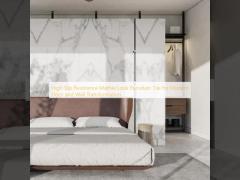 High Slip Resistance Marble Look Porcelain Tile for Modern Floor and Wall Transformation