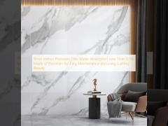 9mm Indoor Porcelain Tiles Water Absorption Less Than 0.5% Made of Porcelain for Easy Maintenance and Long-Lasting Beauty