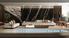 Durable Marble Look Porcelain Tile for Modern Flooring