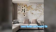 Luxury Large Format Marble Look Porcelain Tile 1200x2700
