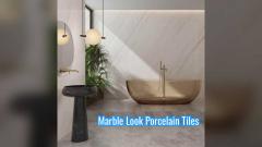 Durable Porcelain Kitchen Floor Tiles Scratch Stain Resistant
