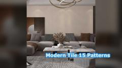 Modern Porcelain Tile 15 Patterns High Traffic
