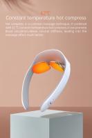 China Multifunction Home Office Car Using Low Frequency Pulse 4D EMS Neck Massager for sale