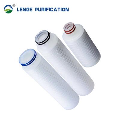 China Glass Fibre Pleated Filter Cartridge 10 Inch Diameter For Pre Filtration for sale