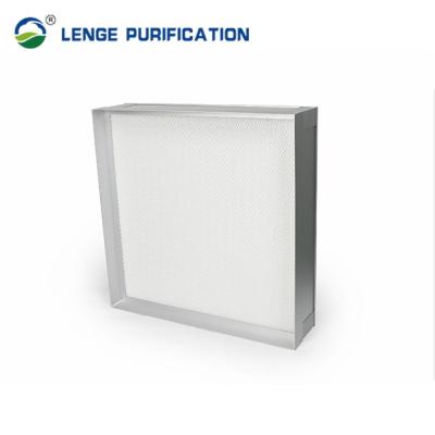China H14 Cleanroom HEPA Filter 1220 × 610 × 93 Compact With Gel Seal for sale