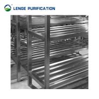 China Clean Lab Warehouse Stand Pharma Storage Racks Stainless Steel Multiple Layer Customization for sale
