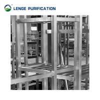 China Clean Lab Warehouse Stand Pharma Storage Racks Stainless Steel Multiple Layer Customization for sale