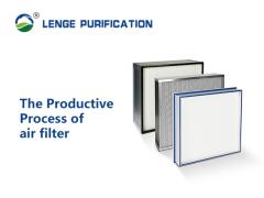 H13 610 x 610 x 292 ABS V - Bank Cleanroom HEPA Filter To Supply Clean Air